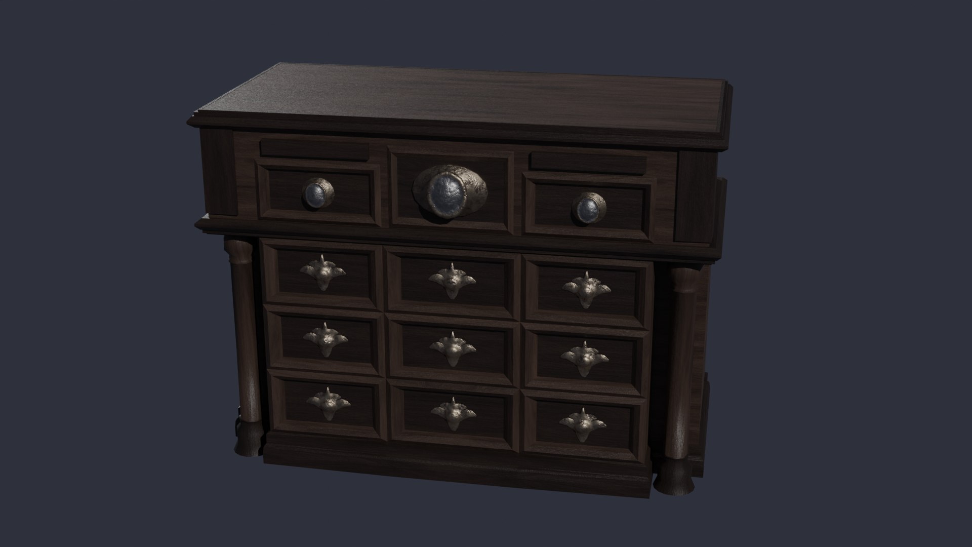 3D Low-poly Drawer - TurboSquid 2239851