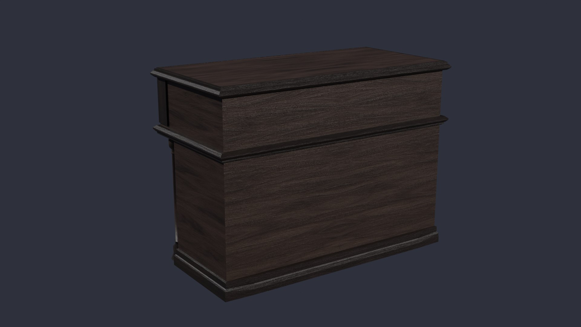 3D Low-poly Drawer - TurboSquid 2239851