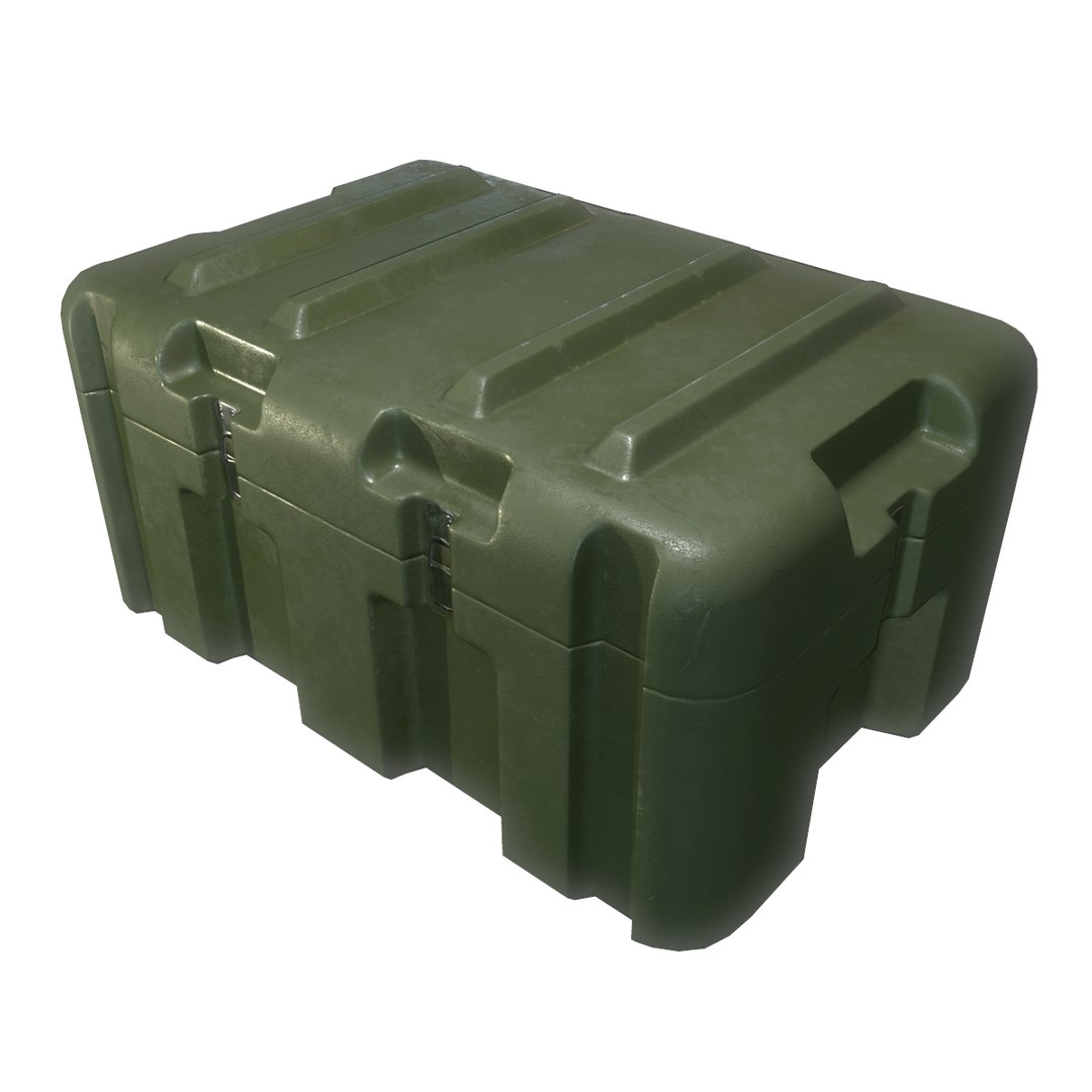 Military Crate 01 Max