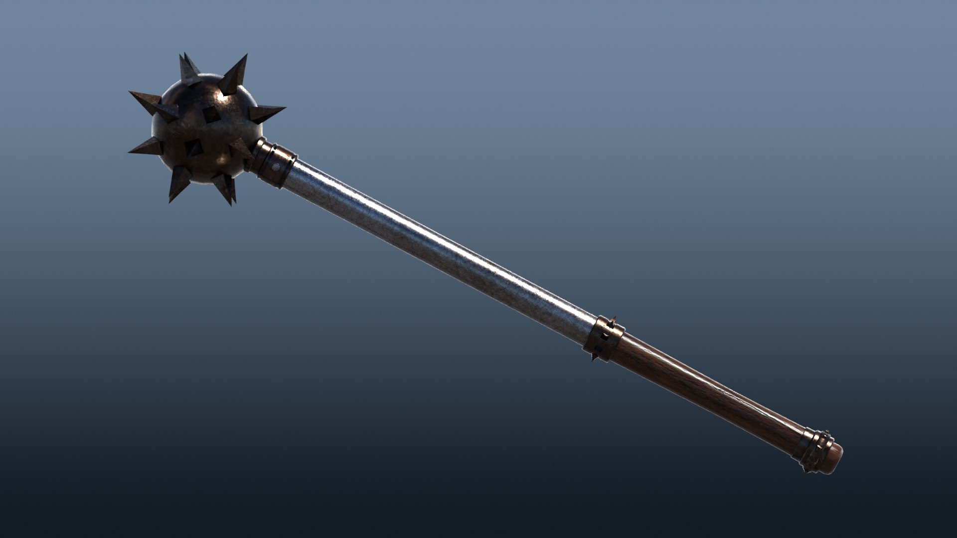 Medieval Morning Star 3D Model - TurboSquid 2253733