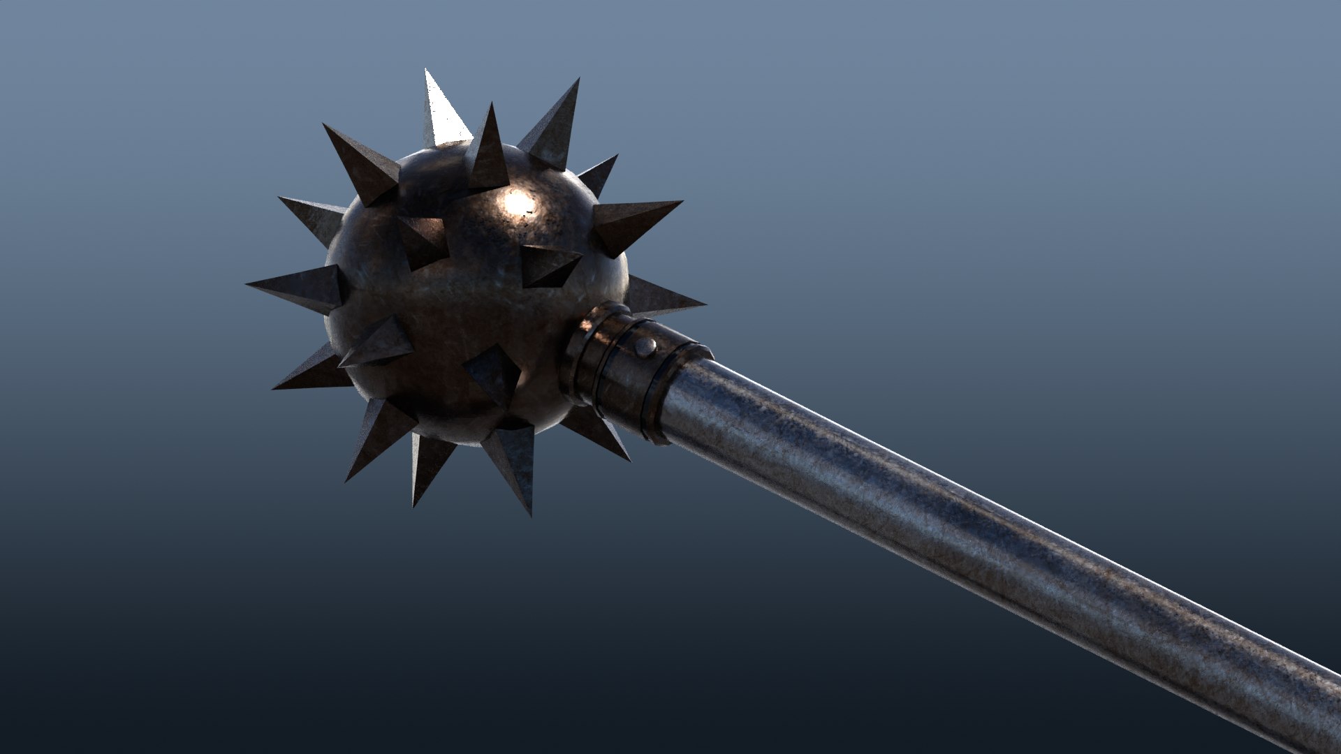 Medieval Morning Star 3D Model - TurboSquid 2253733