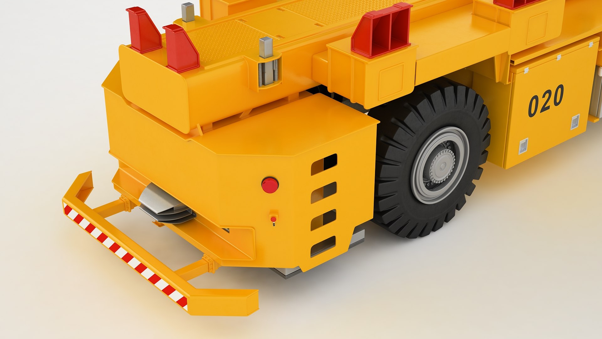 Self Drive Loader Platform Collection 01 3D Model - TurboSquid 1781912