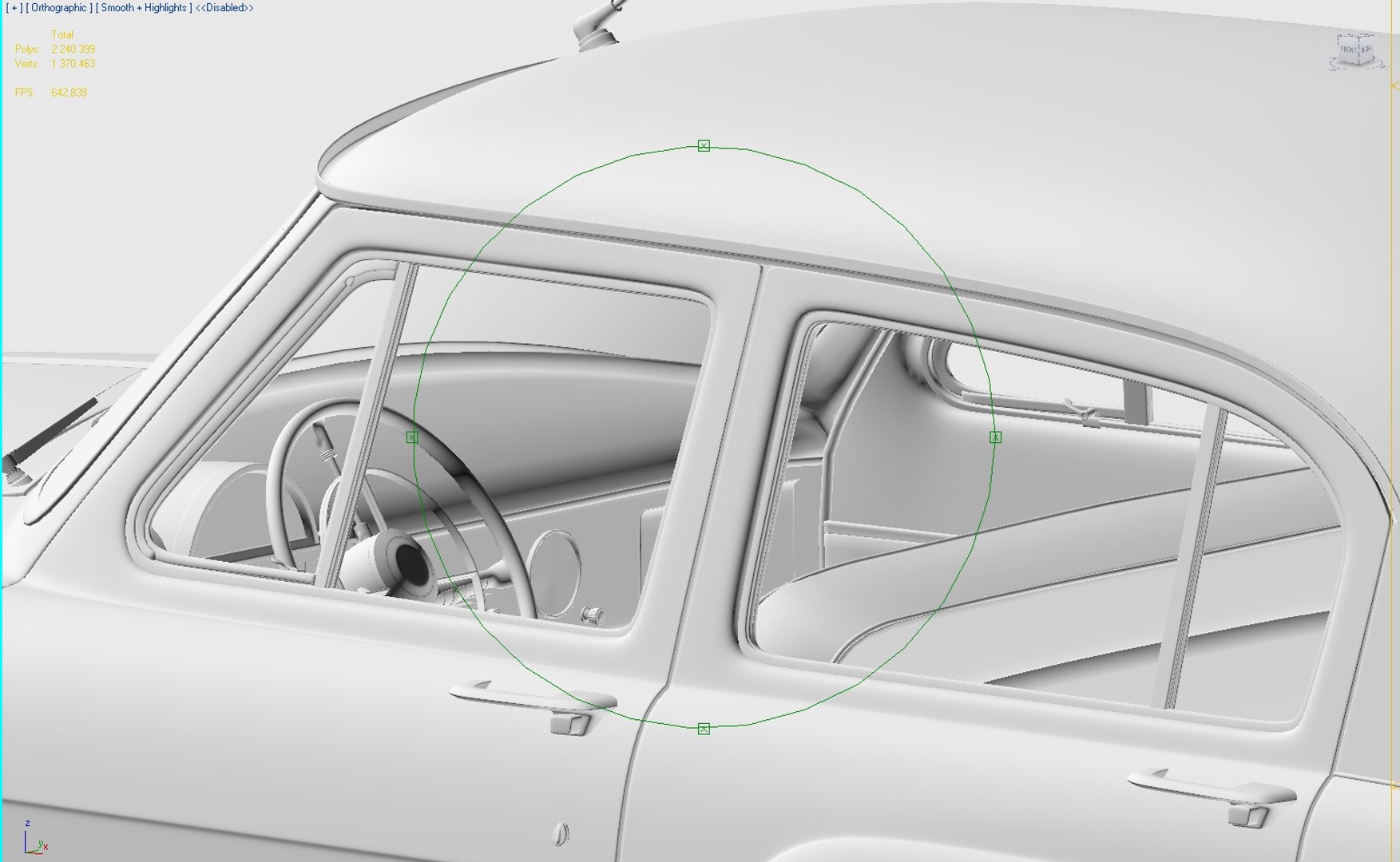 3D gaz-21i volga model - TurboSquid 1548607