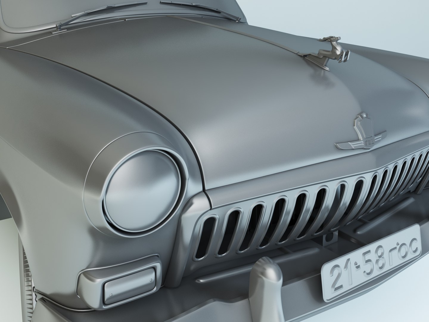 3D Gaz-21i Volga Model - TurboSquid 1548607