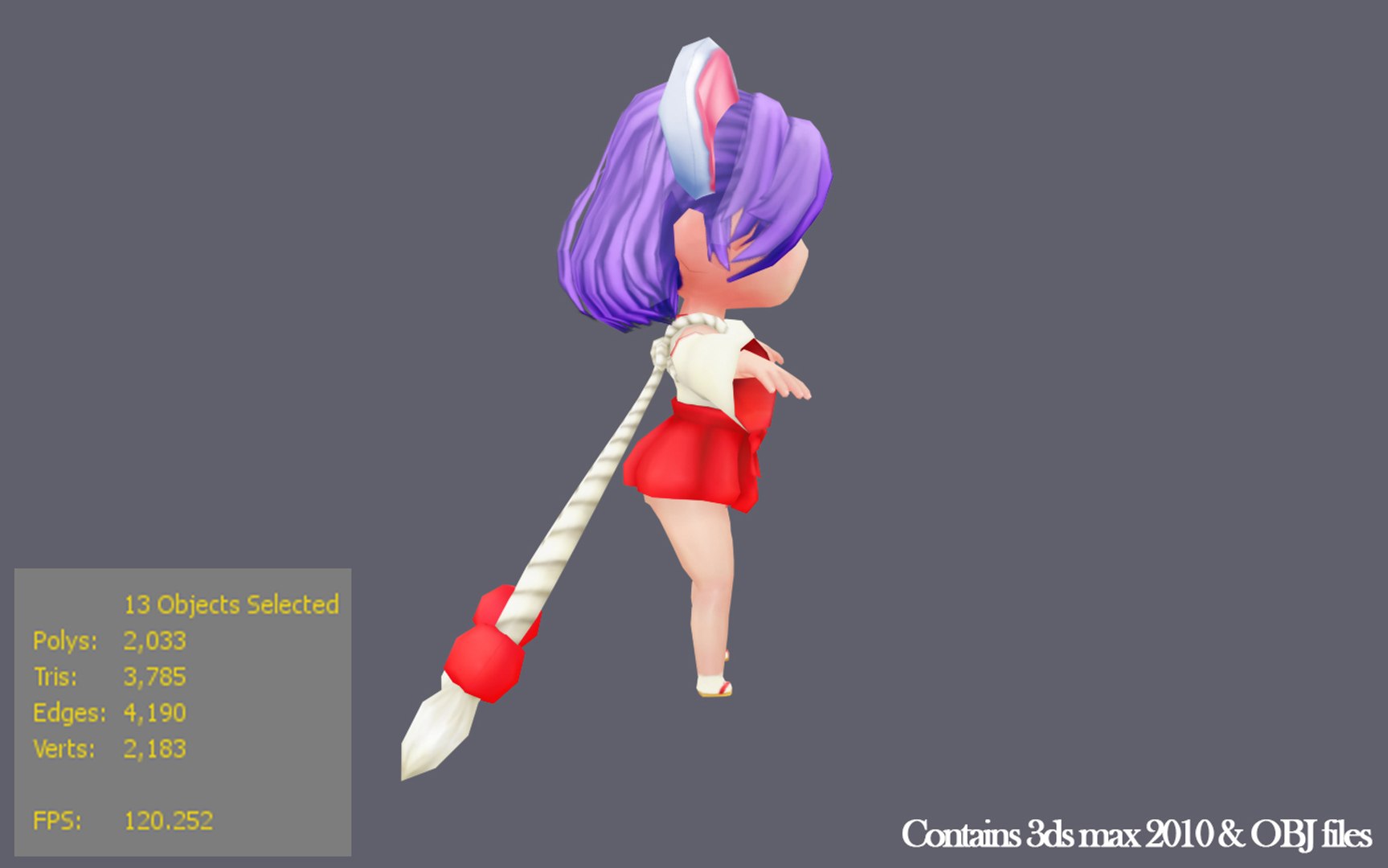 3d Girl Model Turbosquid 1306924