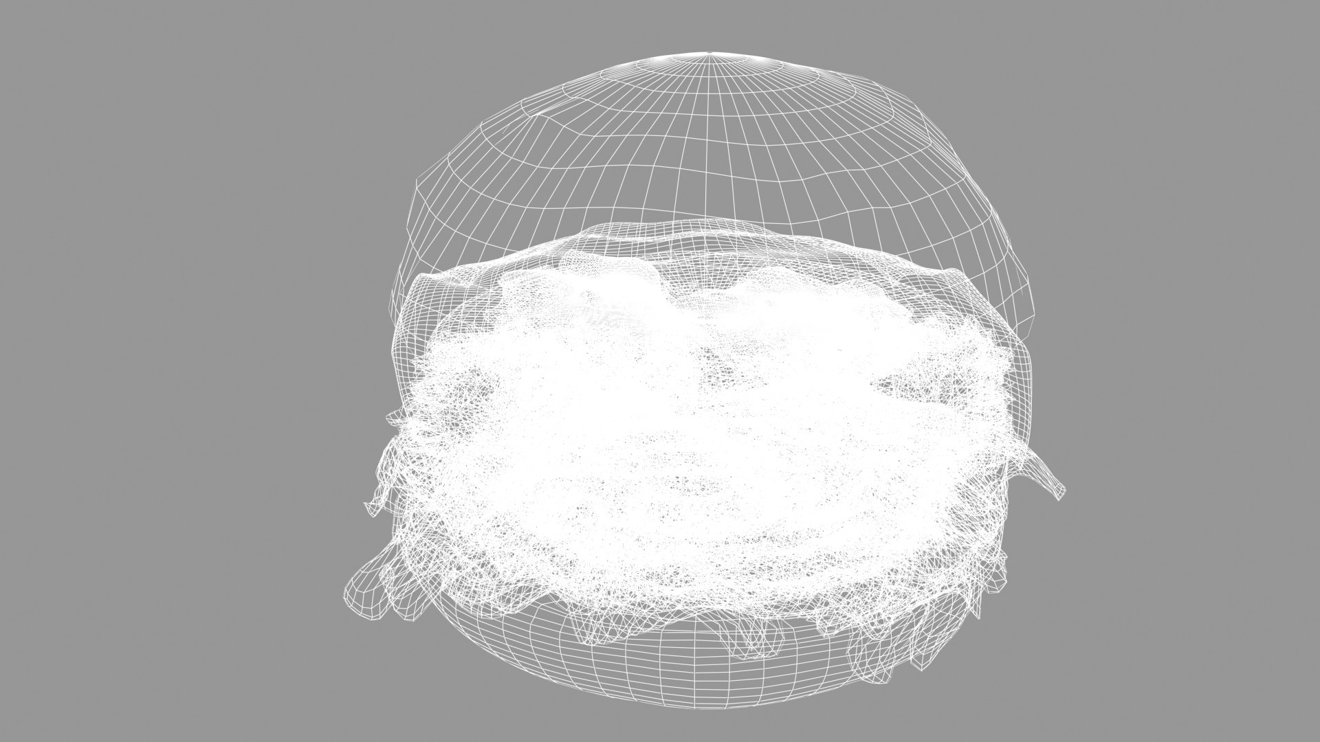 Zinger Burger 3D Model - TurboSquid 1983321