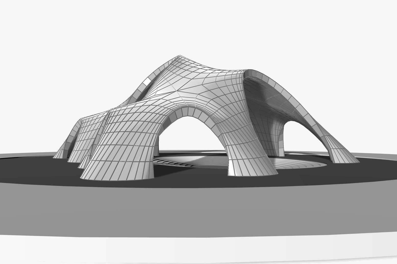 Network Vault Structure 3D model - TurboSquid 1892015