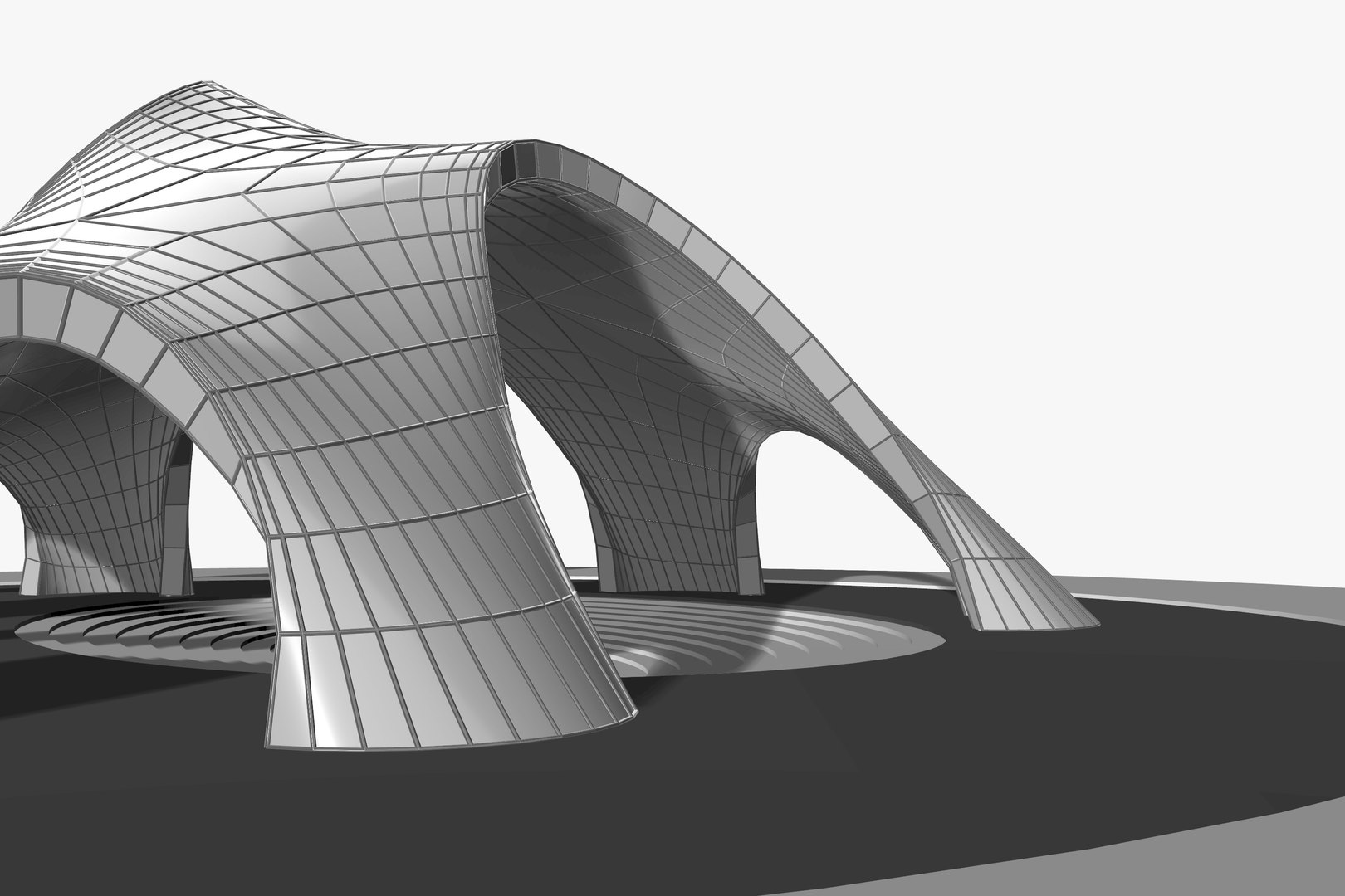 Network Vault Structure 3D model - TurboSquid 1892015