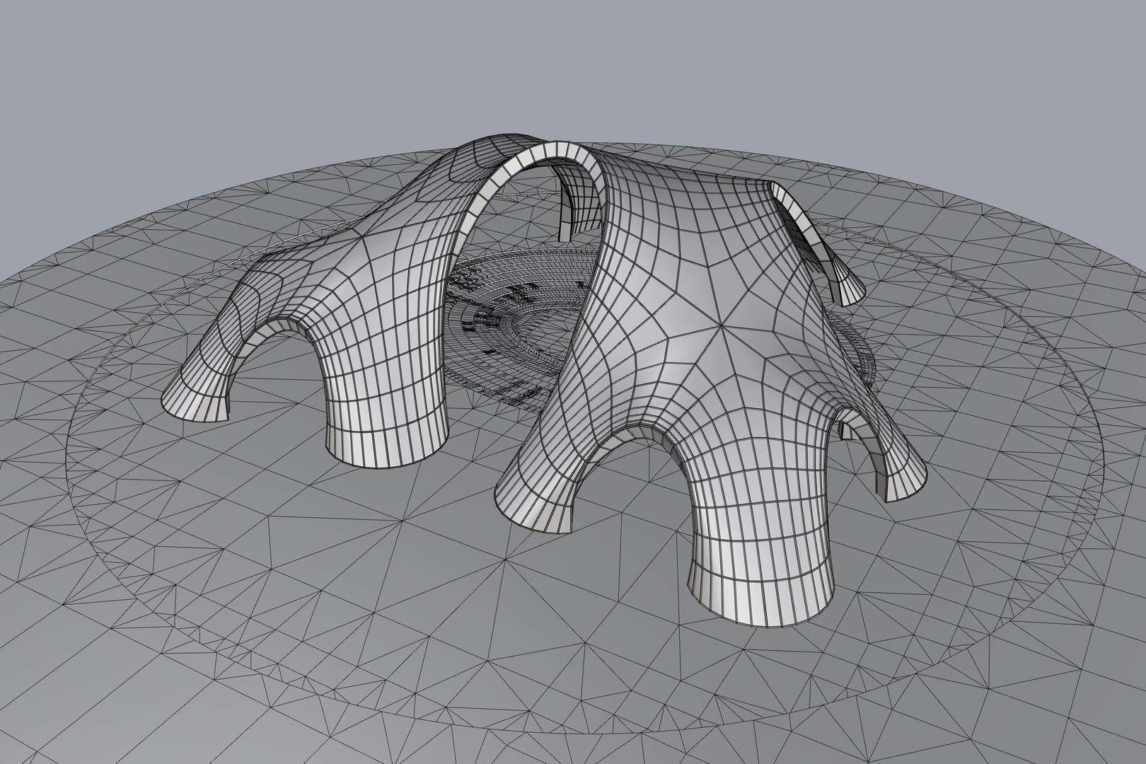 Network Vault Structure 3D model - TurboSquid 1892015