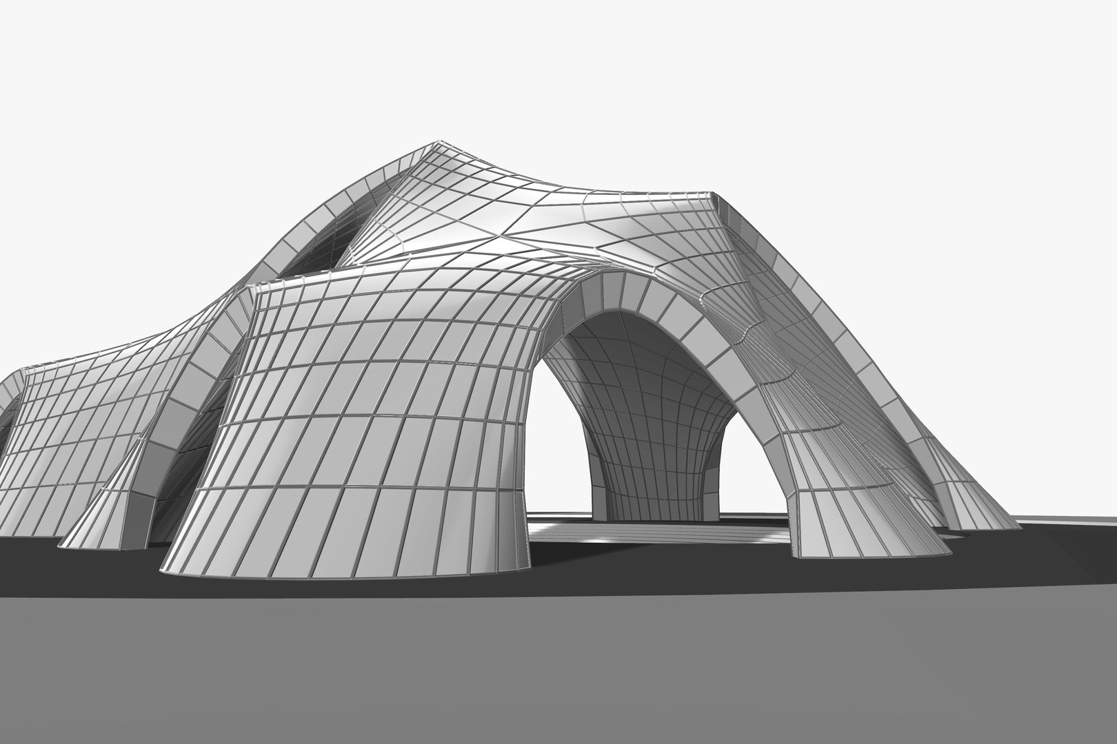 Network Vault Structure 3D model - TurboSquid 1892015