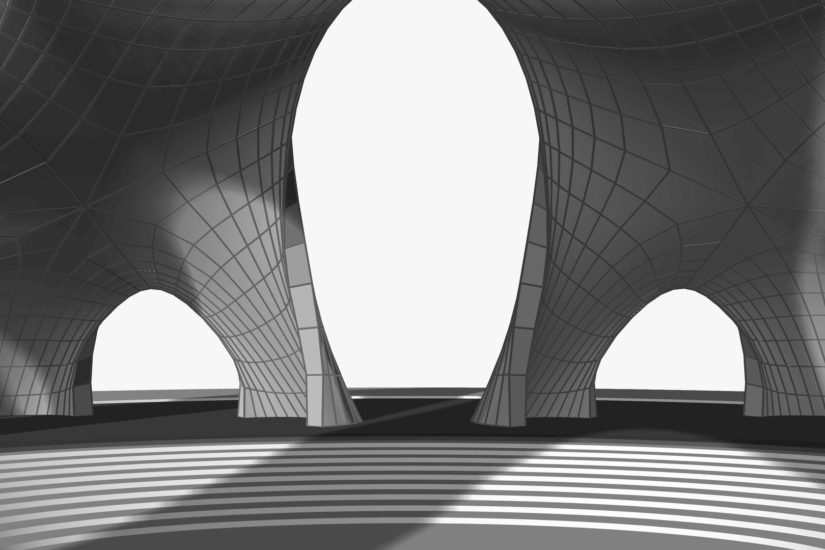 Network Vault Structure 3D model - TurboSquid 1892015