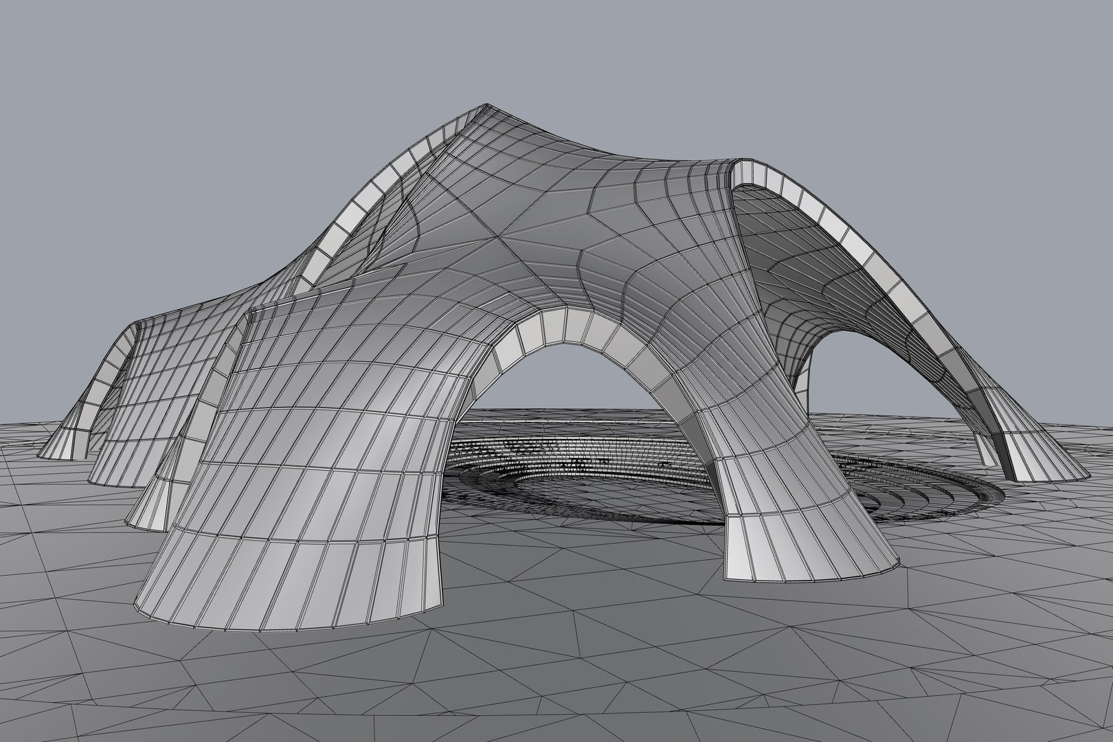 Network Vault Structure 3D model - TurboSquid 1892015