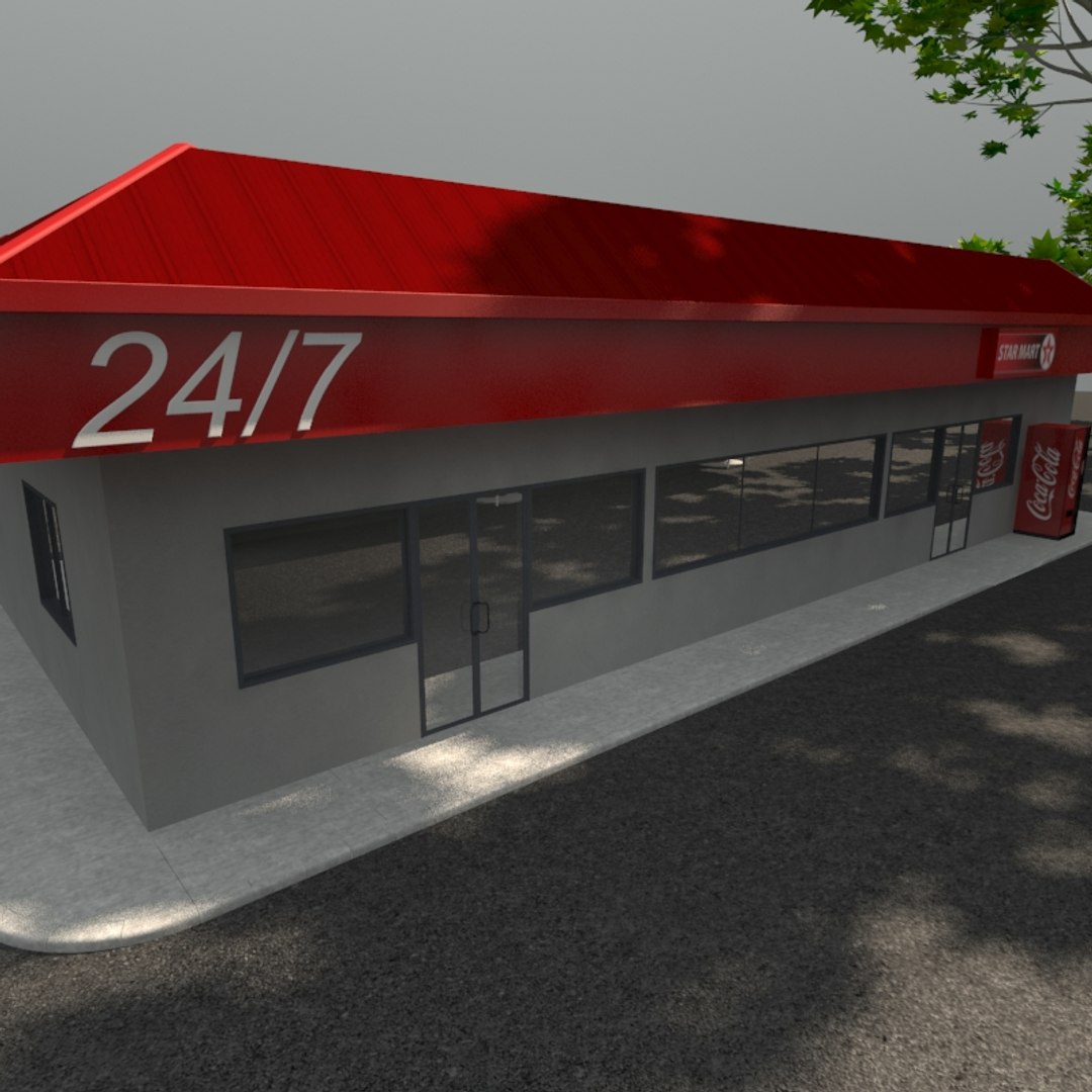 3d Texaco Station Model