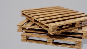 Free 3D Pallet Models | TurboSquid