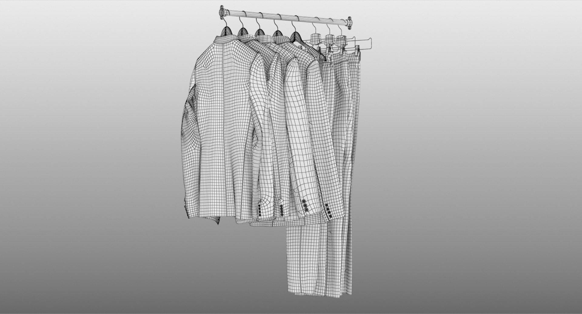 Realistic Clothes Hanger 3D Model - TurboSquid 1291894