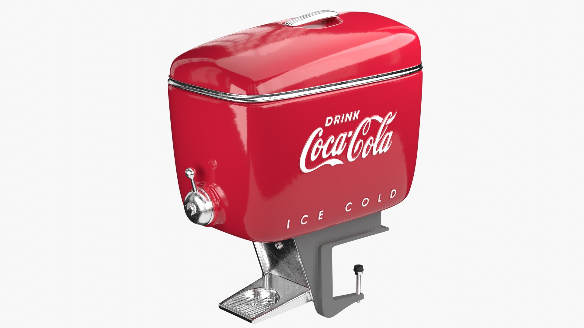 Coke Dispenser 3D Model - TurboSquid 2221559