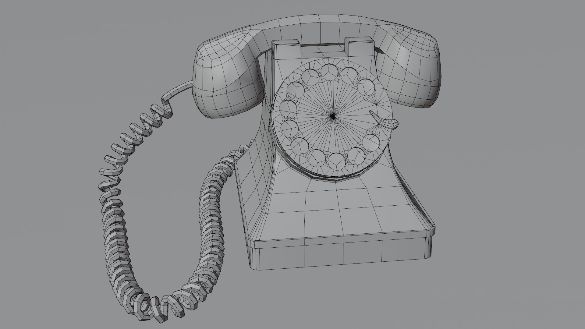 ROTARY PHONE 3D Model - TurboSquid 2340213