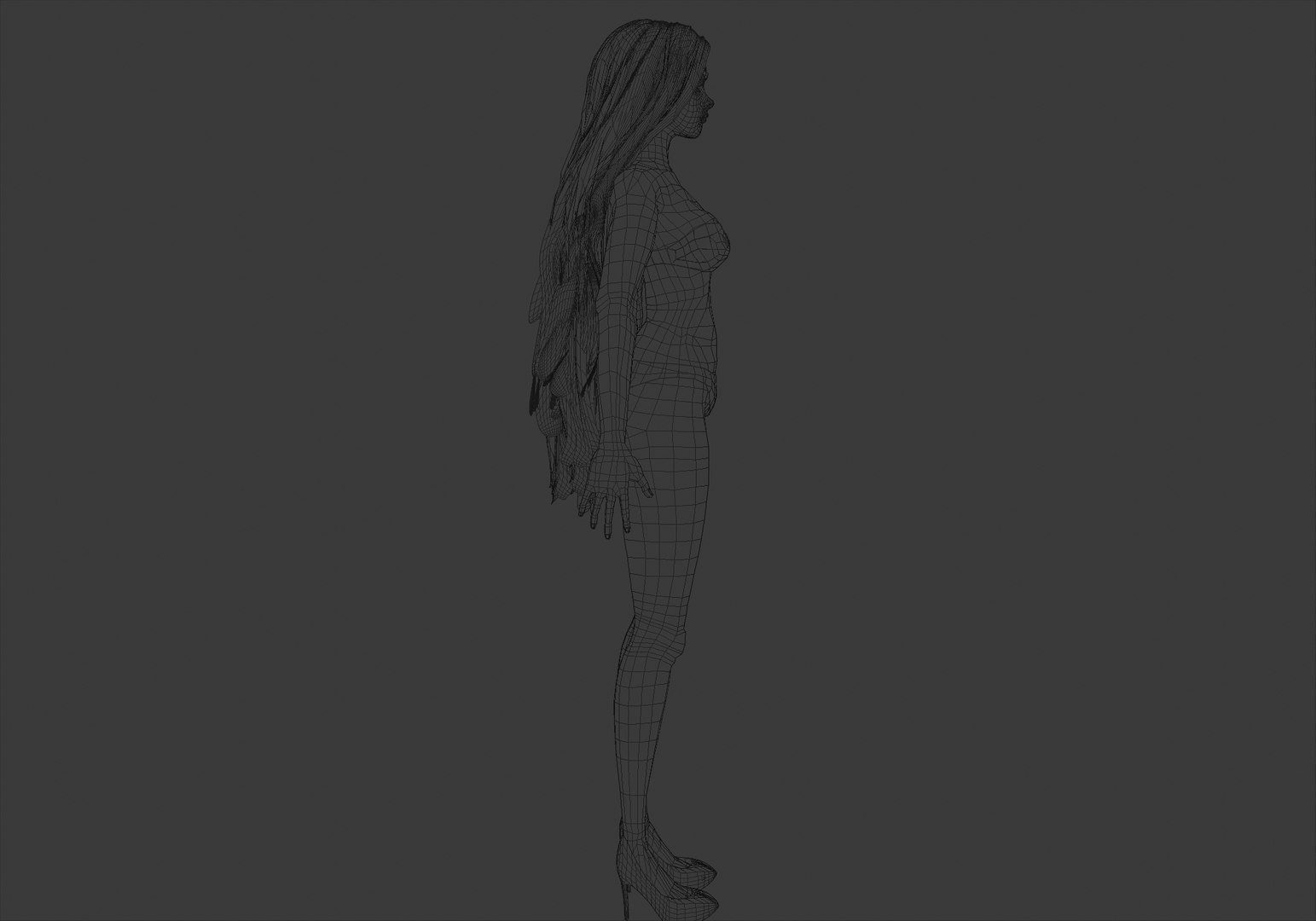 Basic Body Woman 3D - TurboSquid 1959306