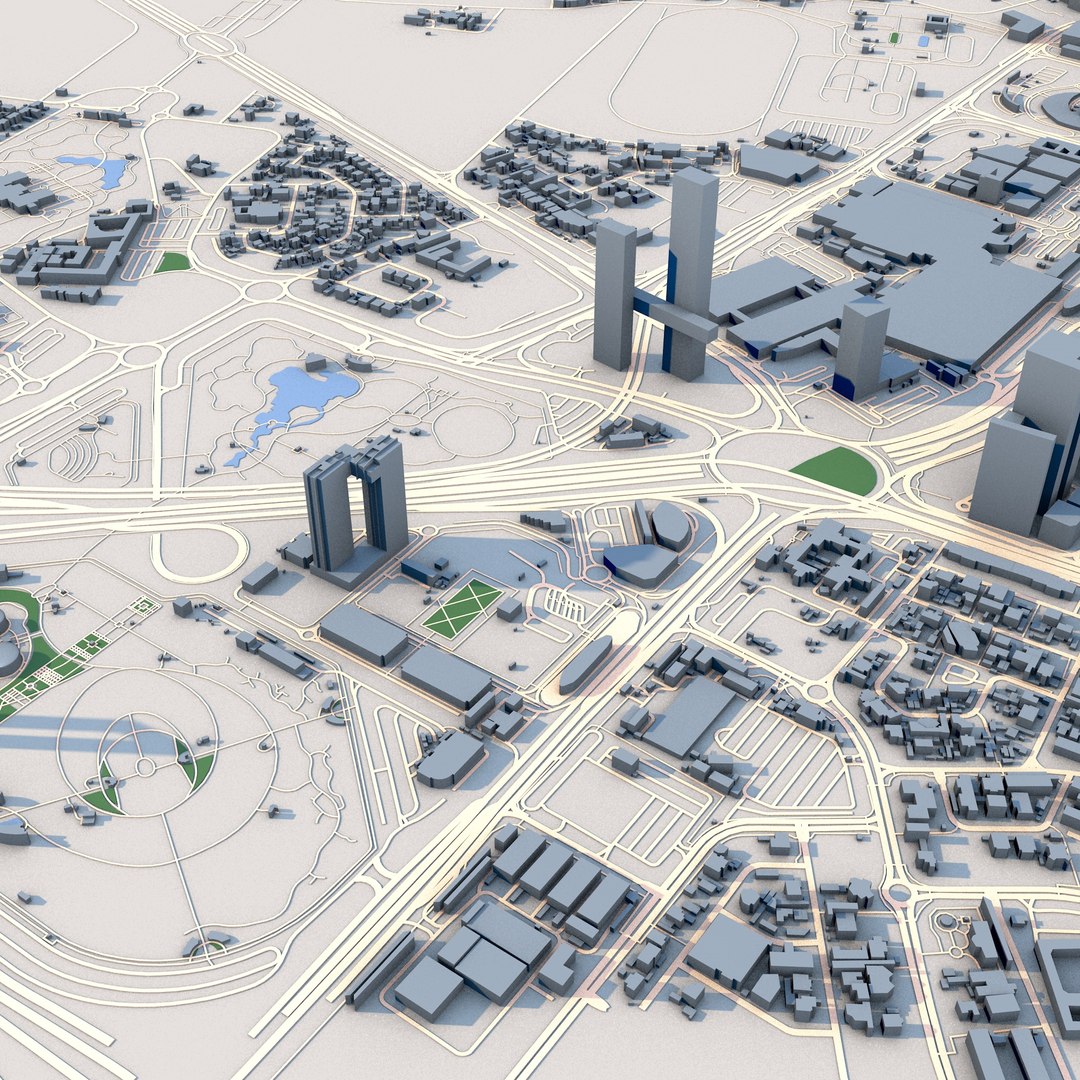 3D Model Dubai City United Arab Emirates - TurboSquid 2347222