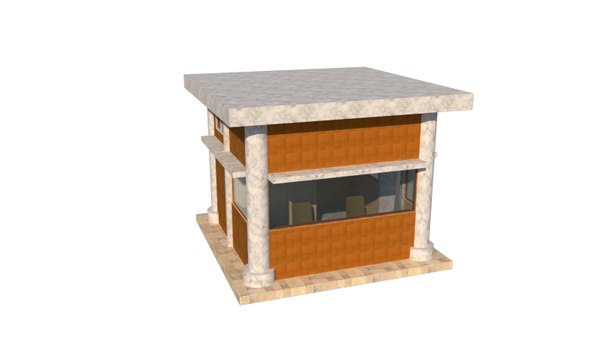 3D security post model - TurboSquid 1274835