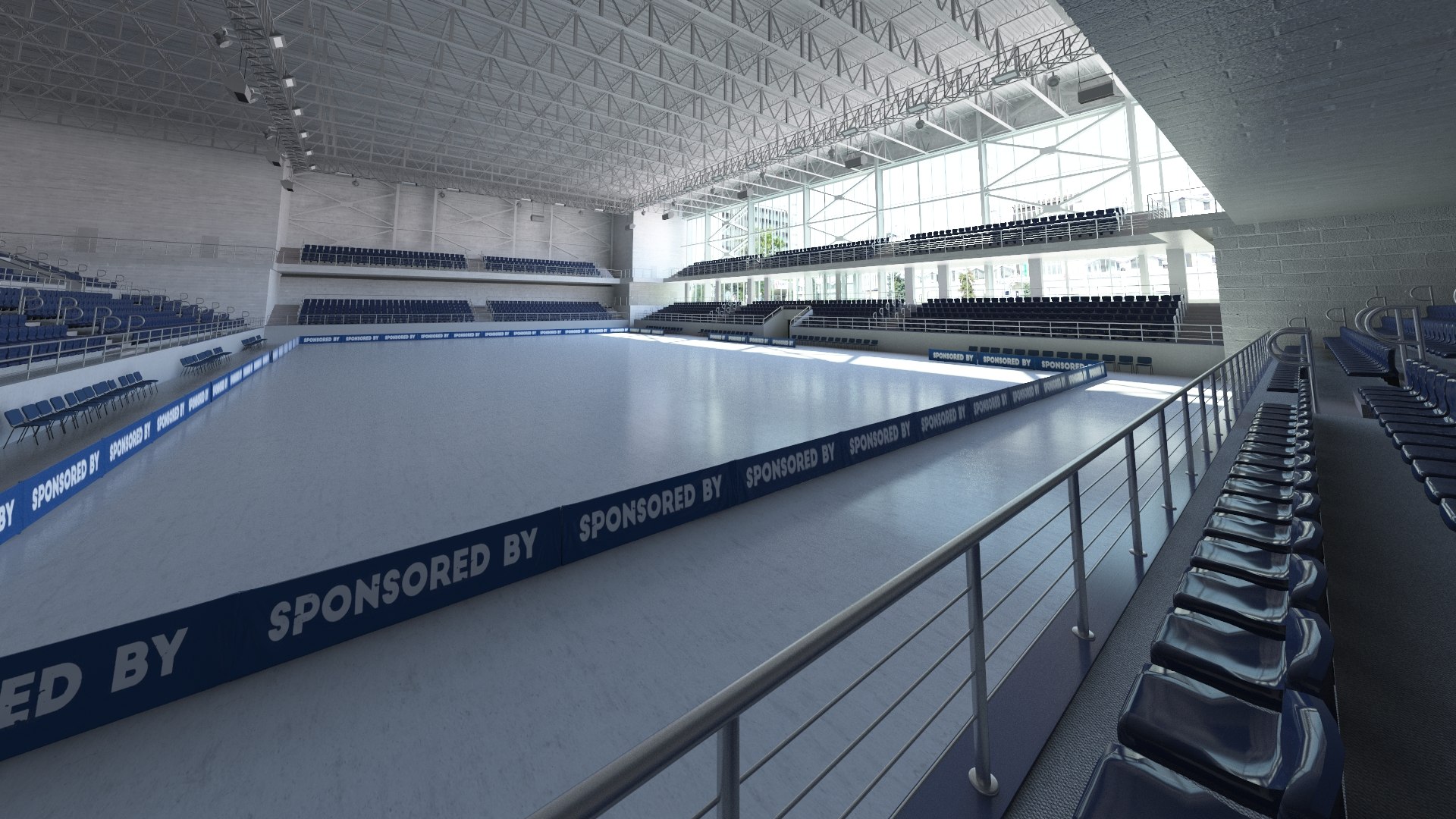 Indoor Base Arena 2 3D - TurboSquid 2015538