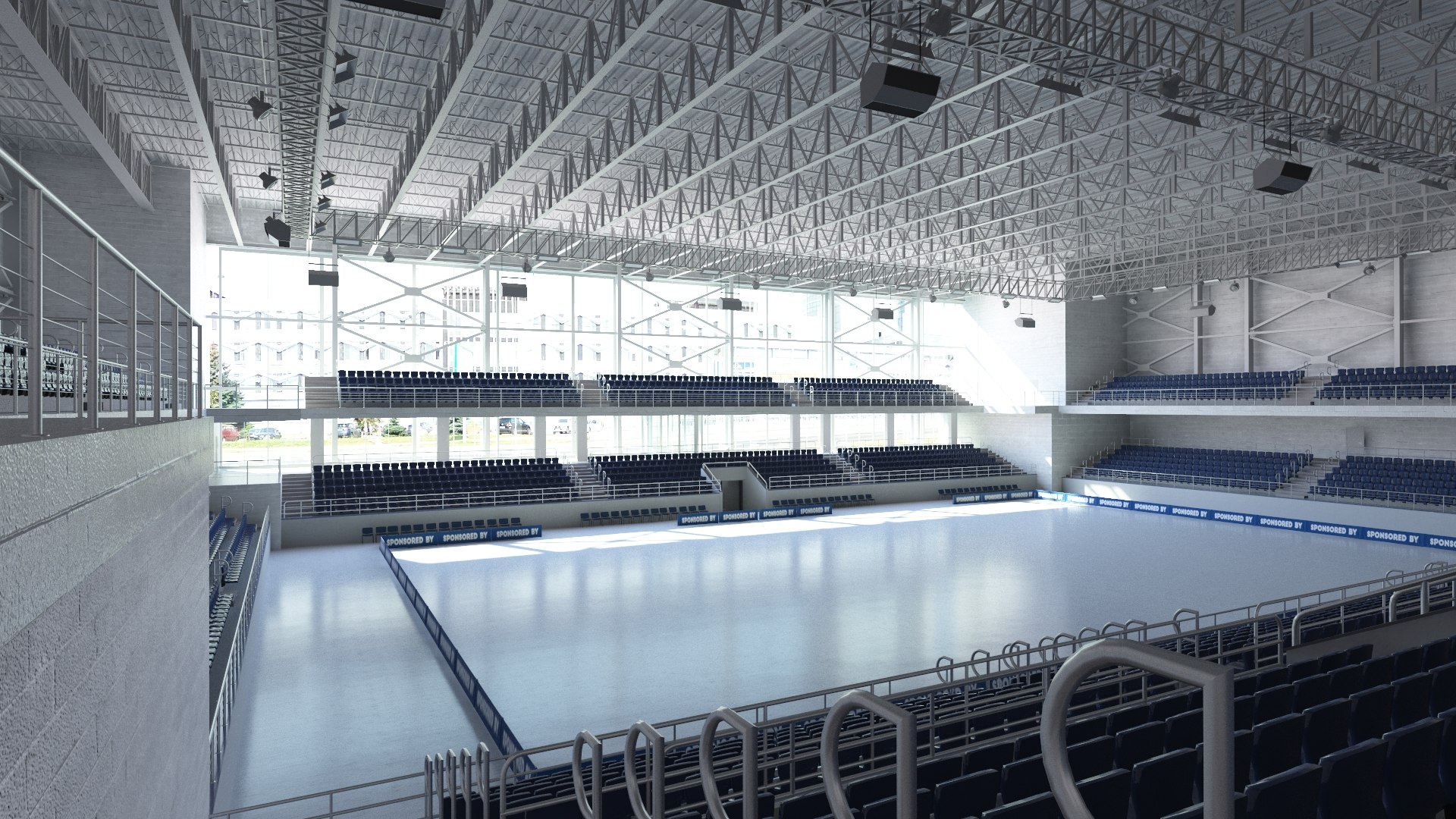 Indoor Base Arena 2 3D - TurboSquid 2015538