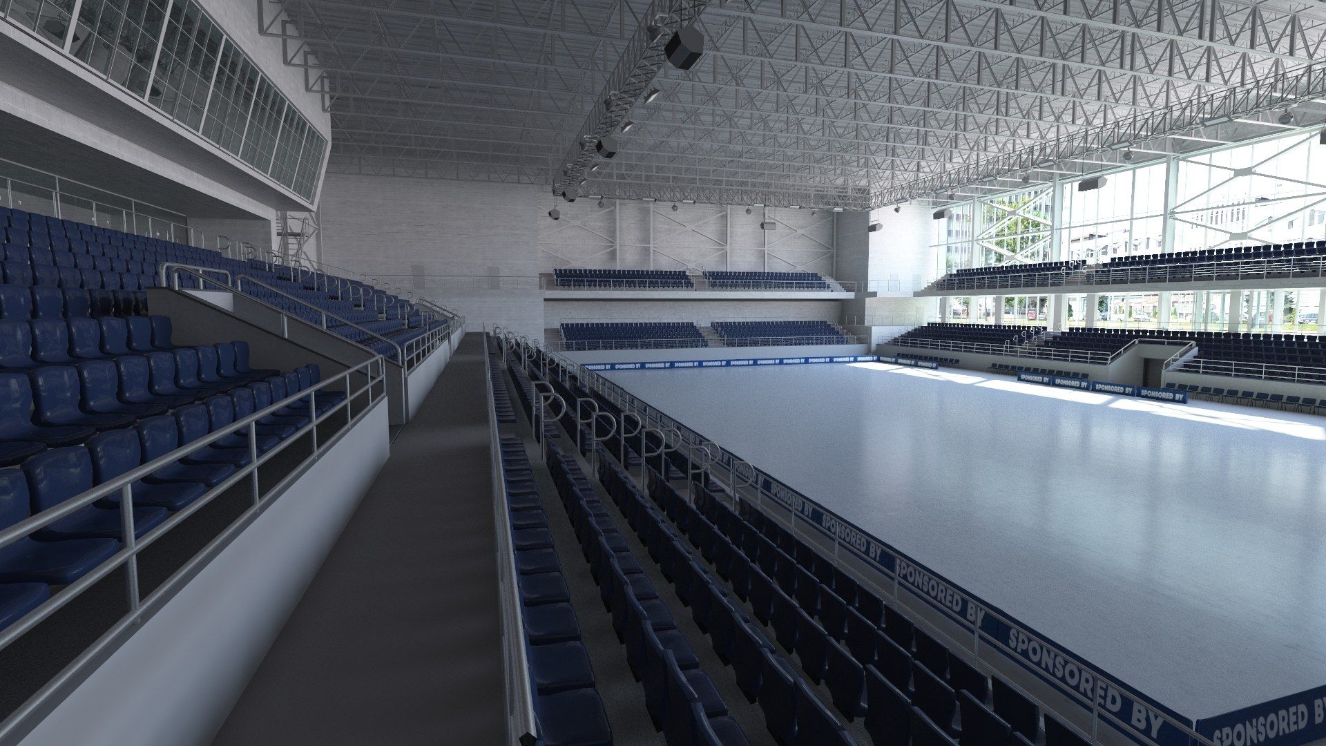 Indoor Base Arena 2 3D - TurboSquid 2015538