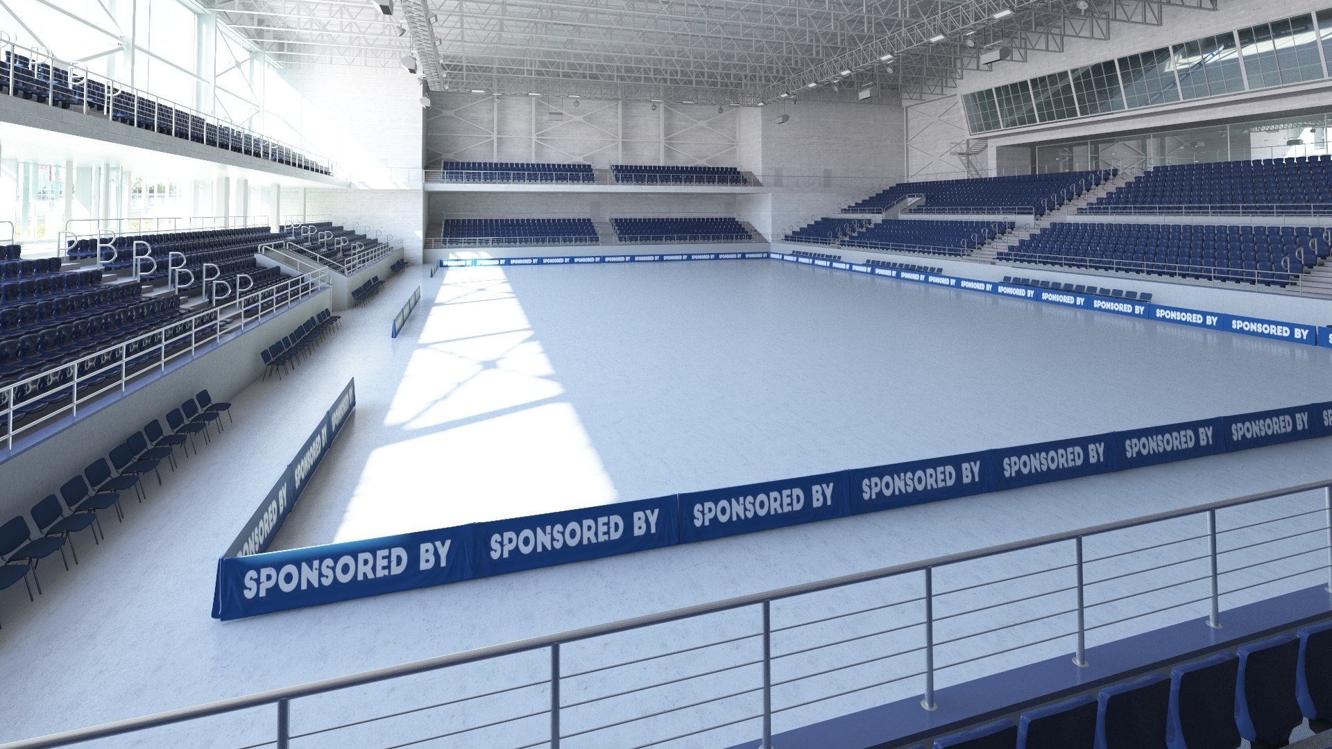 Indoor Base Arena 2 3D - TurboSquid 2015538