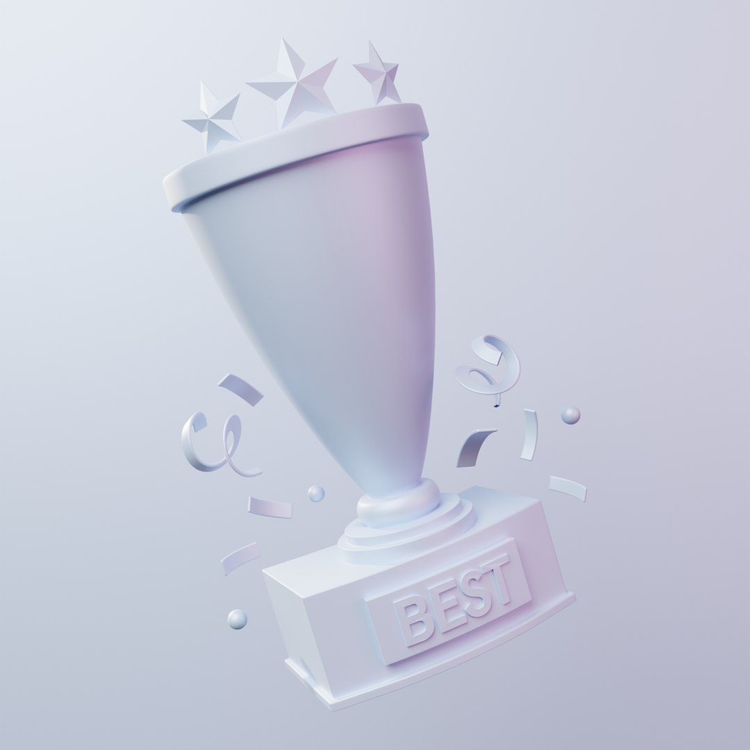 3D Celebration Cup Winner 3D Icon Illustration Model - TurboSquid 2232103