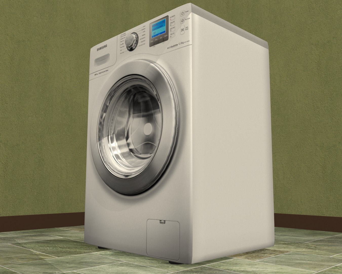 3d samsung washing machine