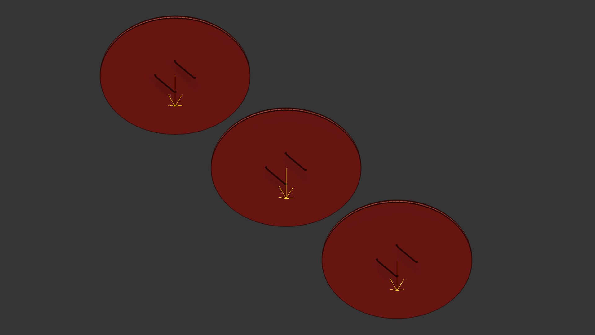 Button by Andlight Ceiling Lamp 3D model - TurboSquid 2106101