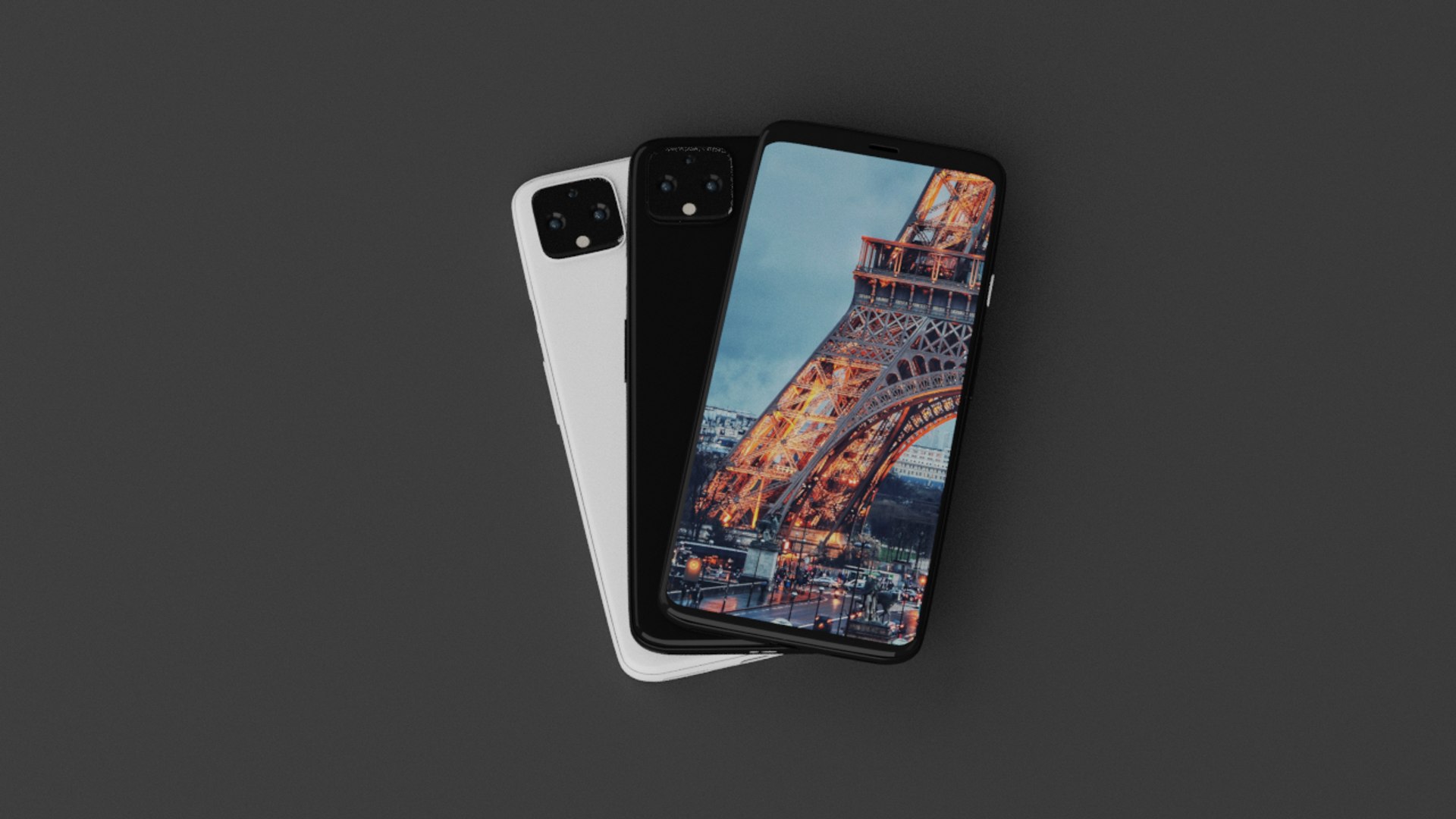 Pixel 4 Xl Colors Model - TurboSquid 1435264