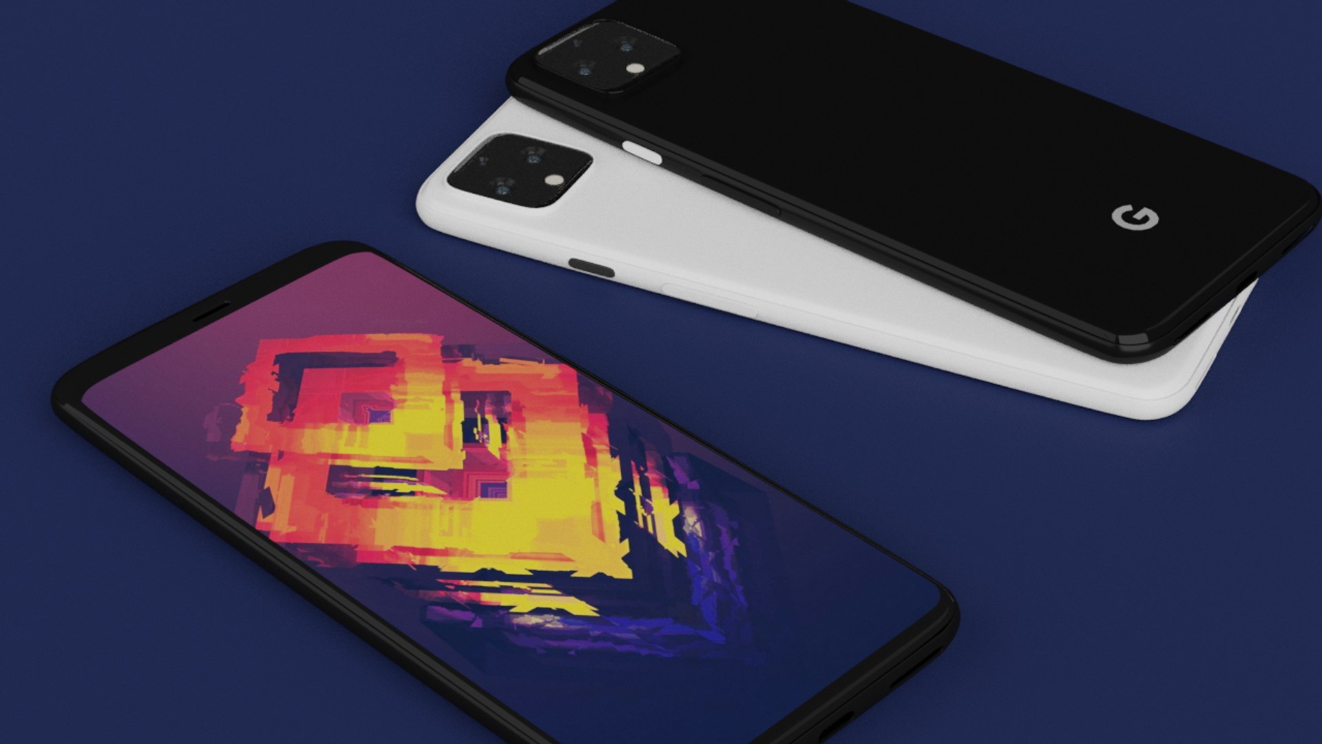 Pixel 4 Xl Colors Model - TurboSquid 1435264