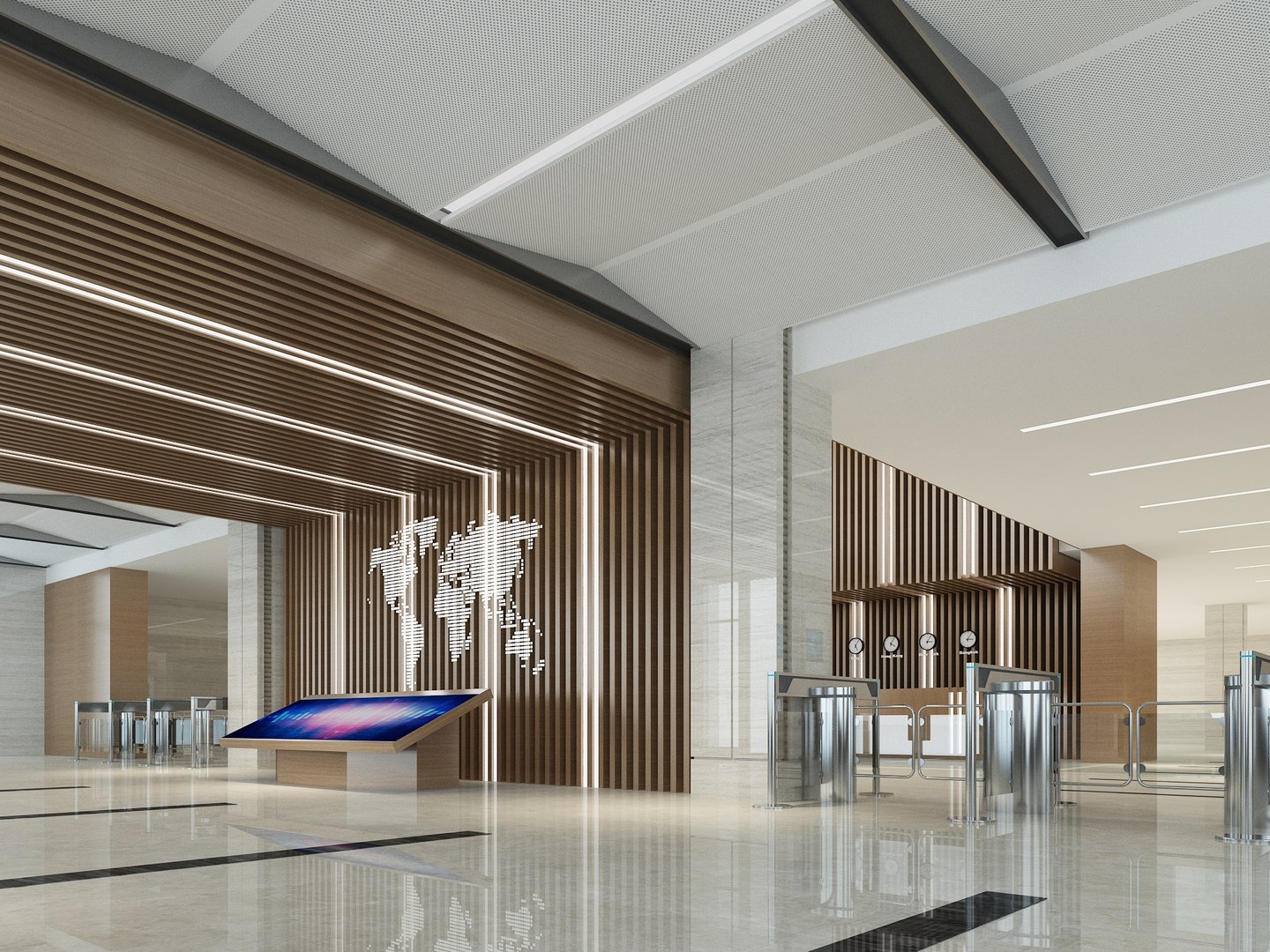 Modern Hall 21 3D Model - TurboSquid 2111851