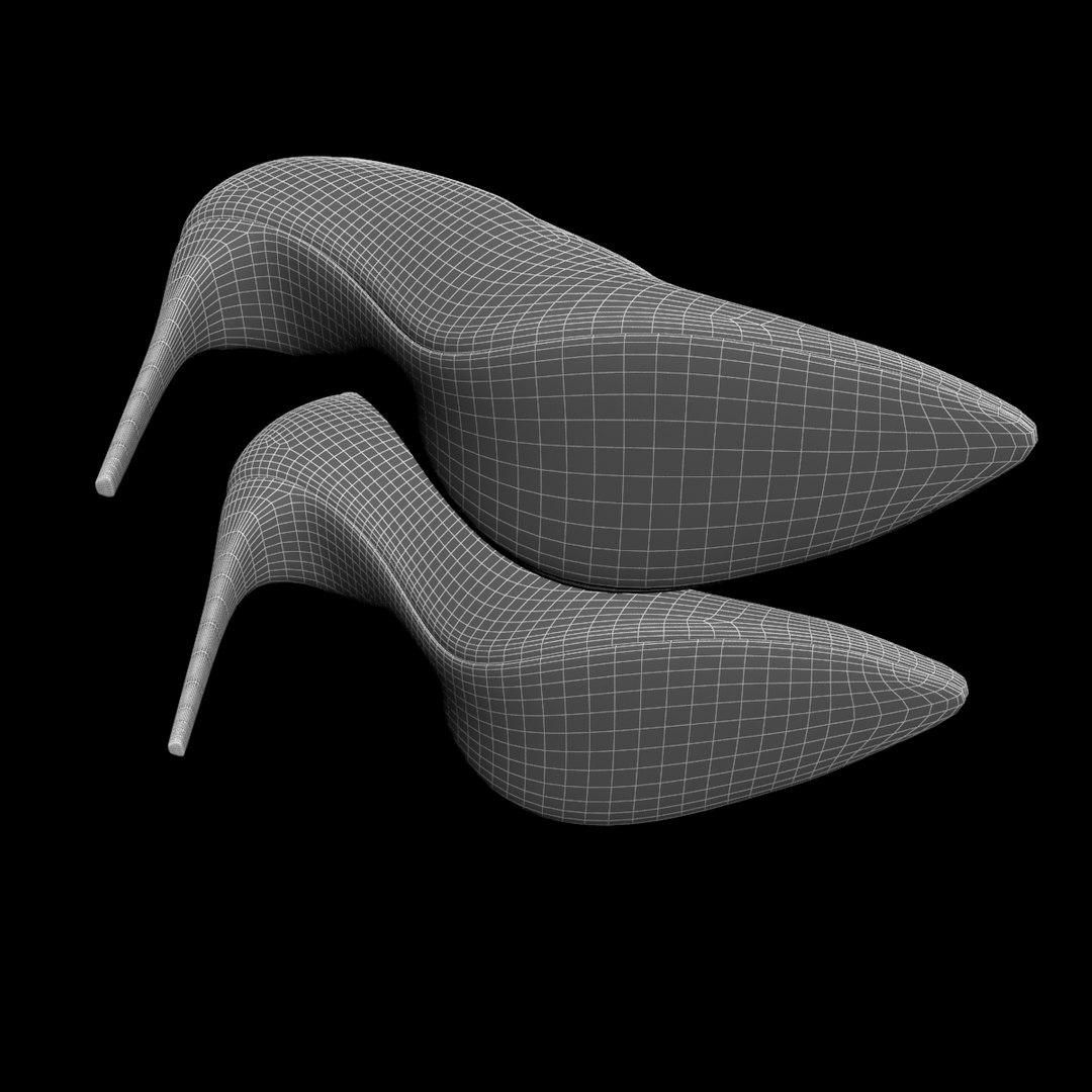Heel Shoe V2 3D Model | 1147717 | TurboSquid