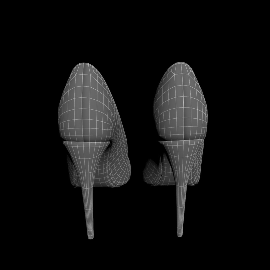 Heel Shoe V2 3D Model | 1147717 | TurboSquid