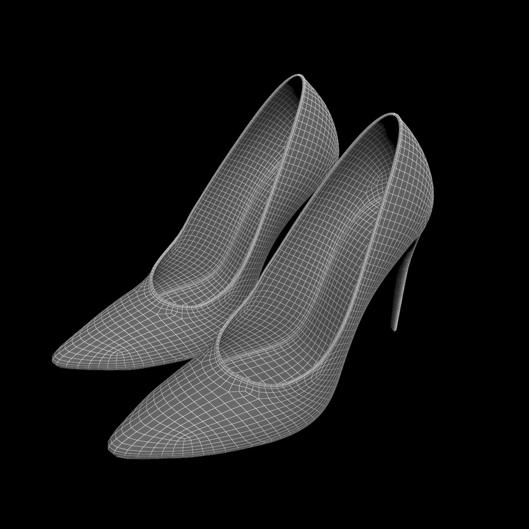 Heel Shoe V2 3D Model | 1147717 | TurboSquid