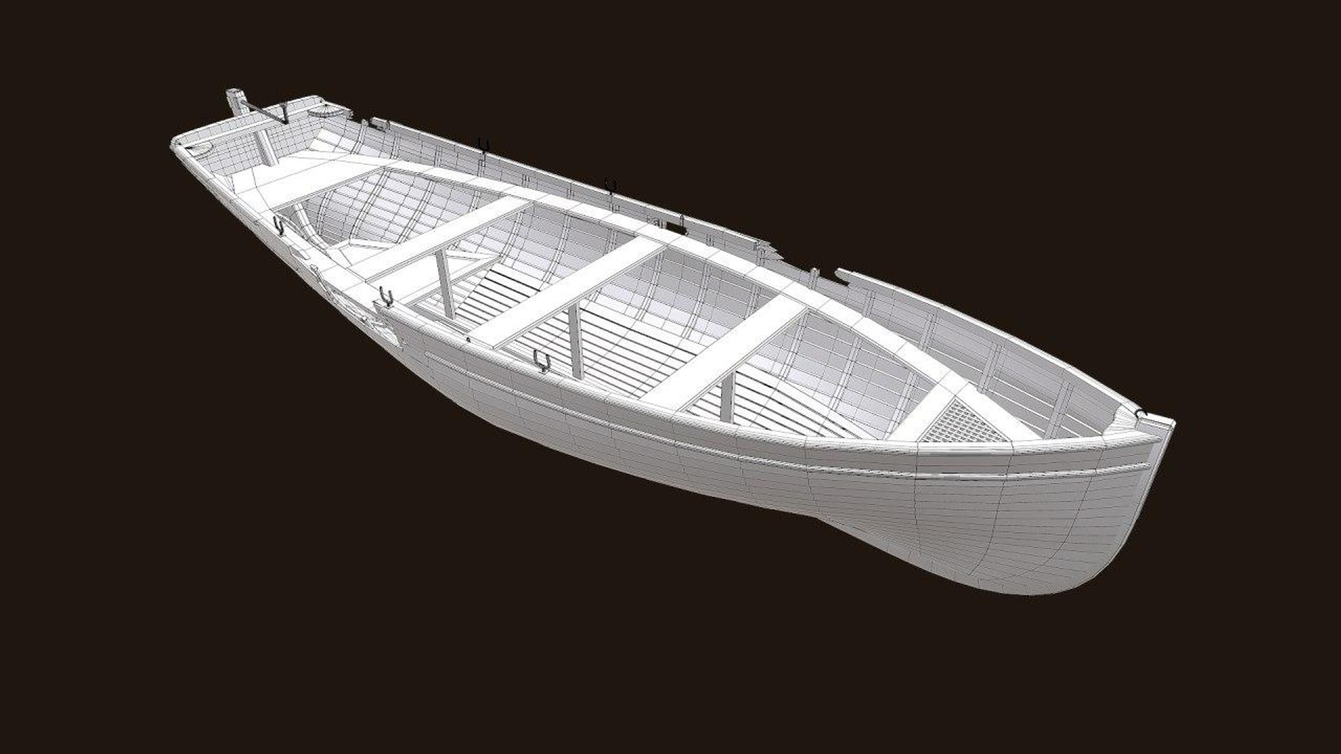 Damaged Boat 3D Model - TurboSquid 1561191