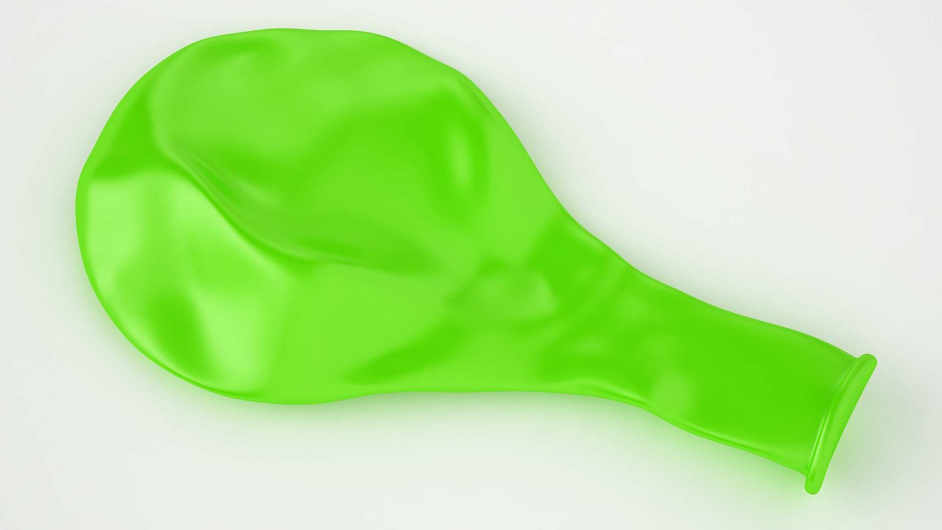 3D flat balloon ball model - TurboSquid 1475040