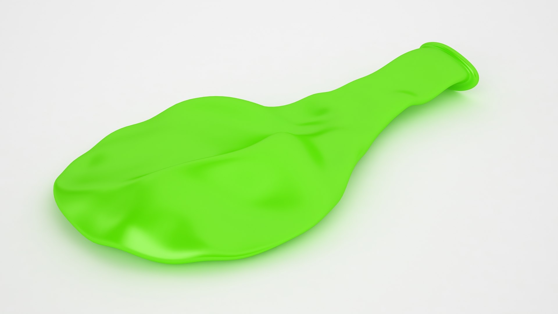 3D flat balloon ball model - TurboSquid 1475040