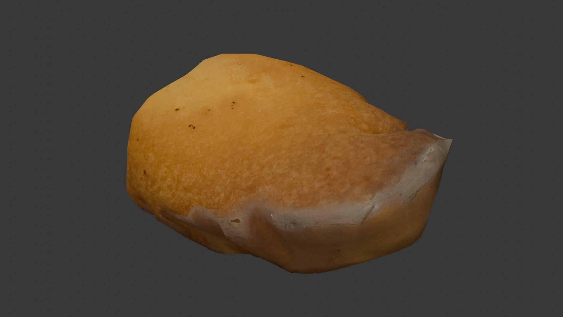 Realistic Bread Roll 3D Scan 3D - TurboSquid 2408807