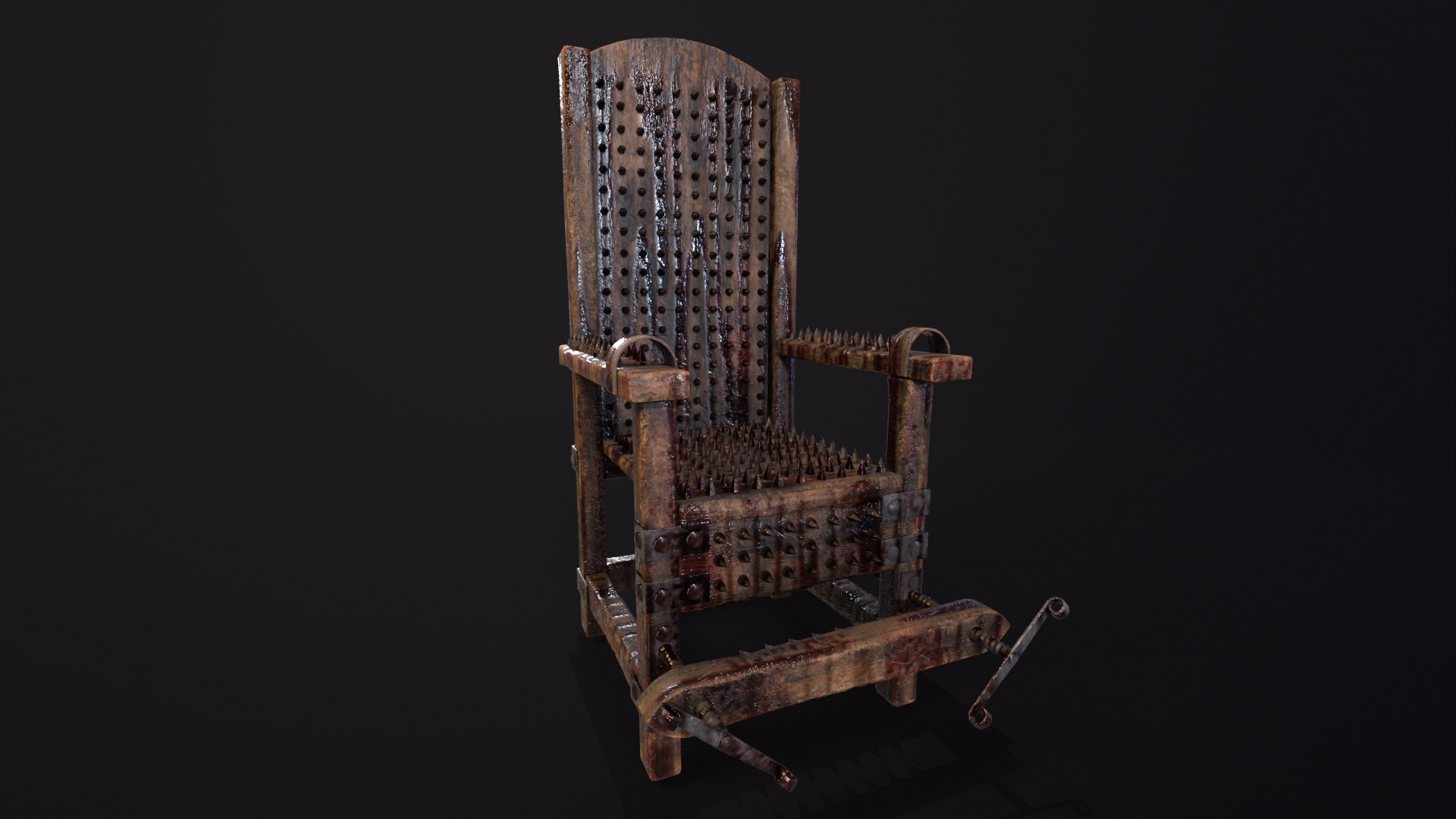 3D Judas Torture Chair - TurboSquid 2198274