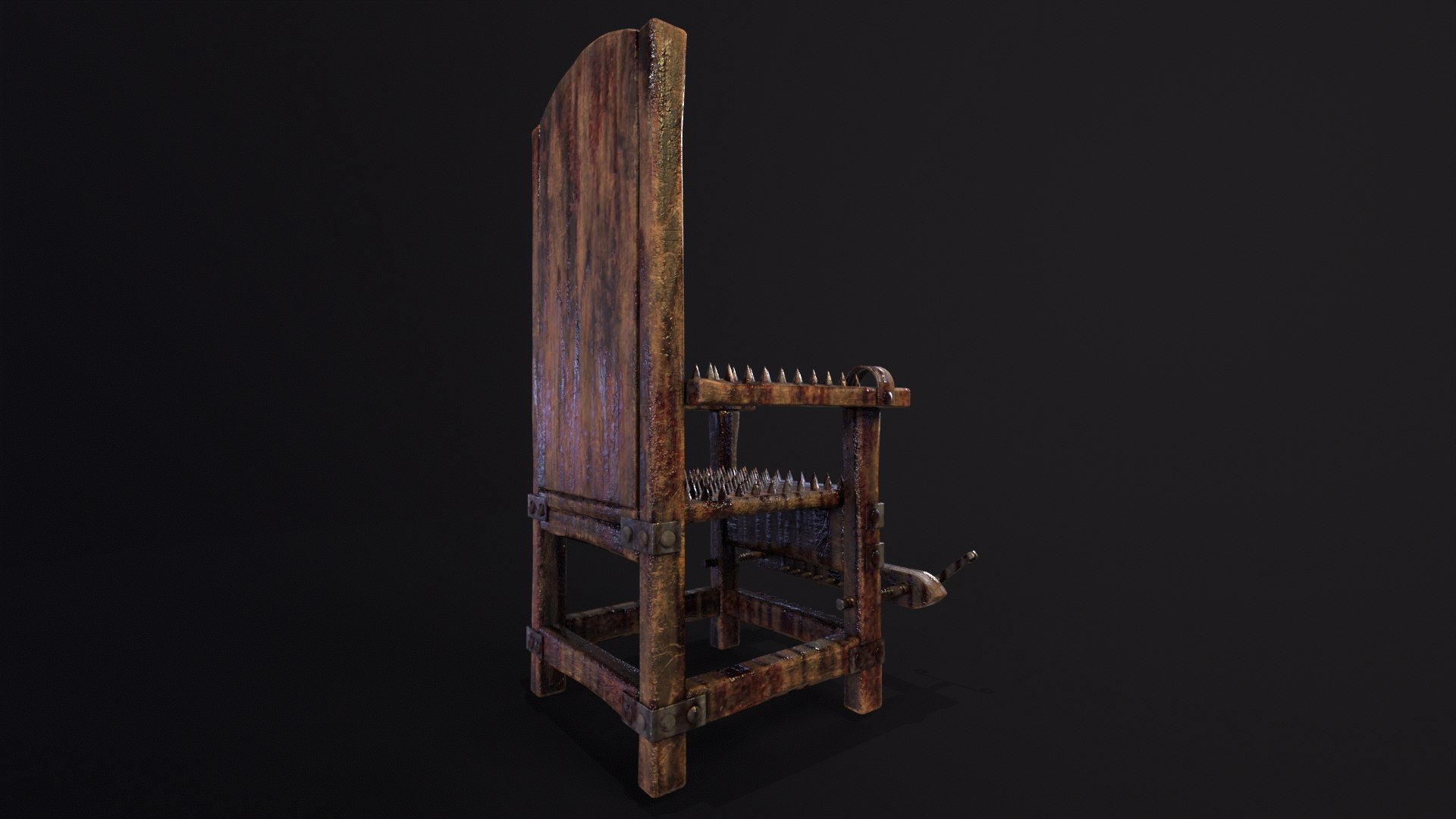 3D Judas Torture Chair - TurboSquid 2198274