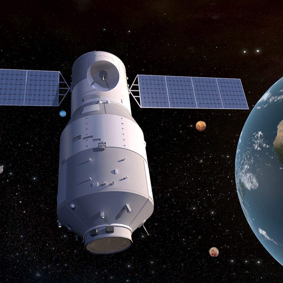 3d Model Satellite