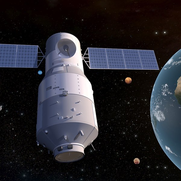 3d model satellite