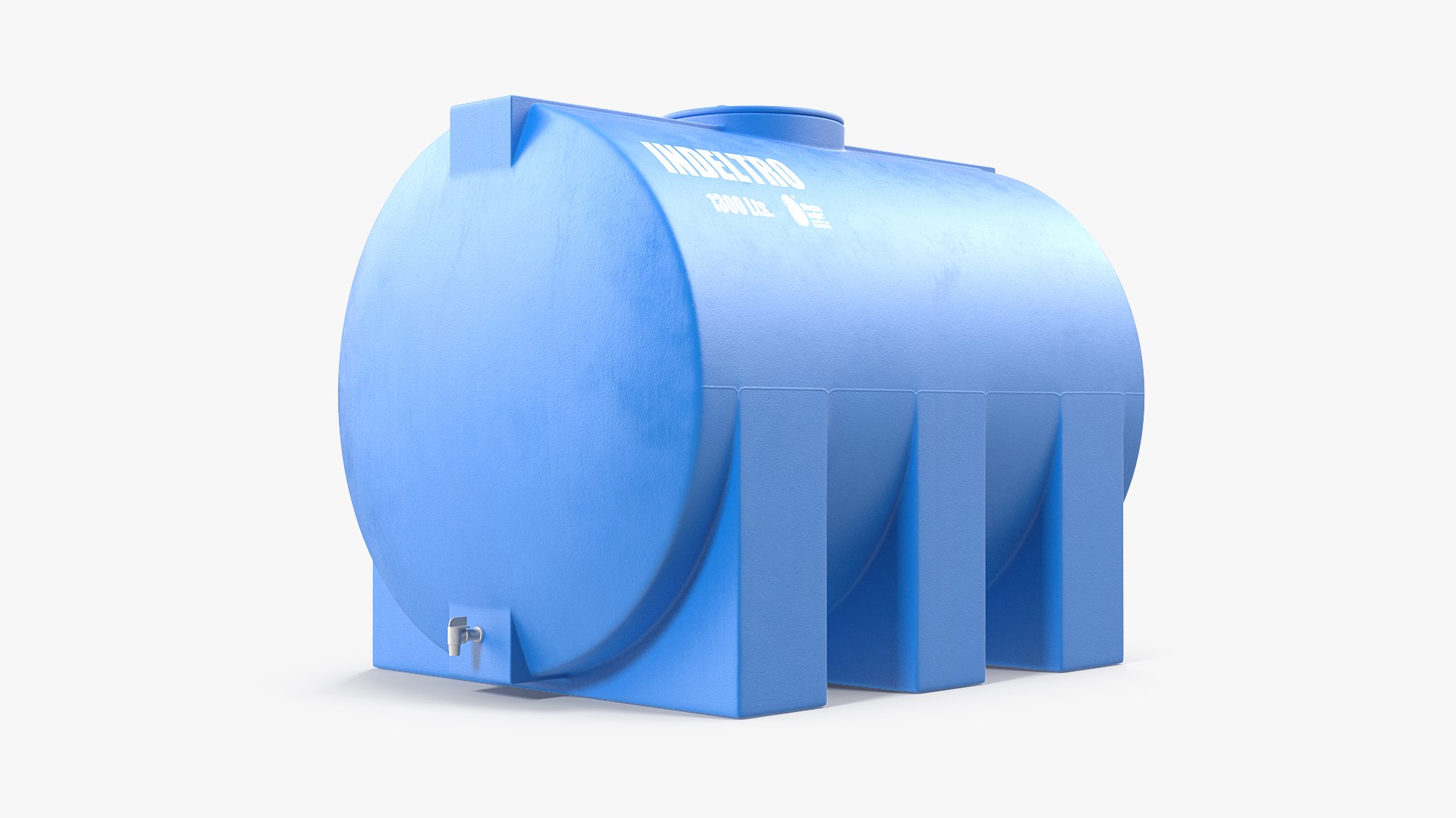 Plastic Water Storage Tank Model - TurboSquid 1586986