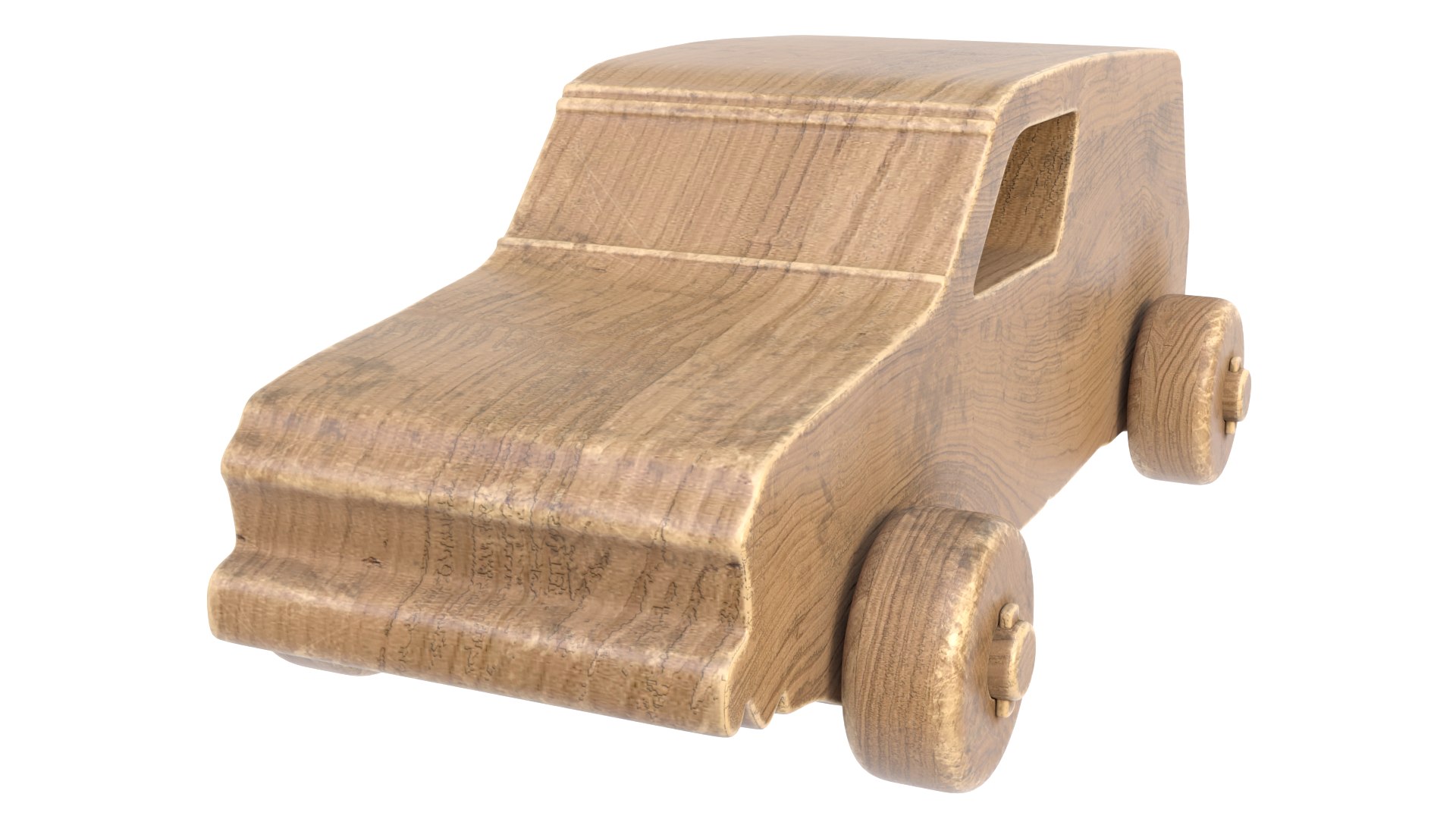 3D Wooden Kids Car 32 Model - TurboSquid 2378882