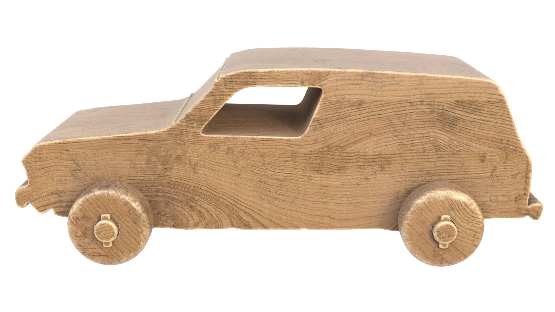 3D Wooden Kids Car 32 Model - TurboSquid 2378882