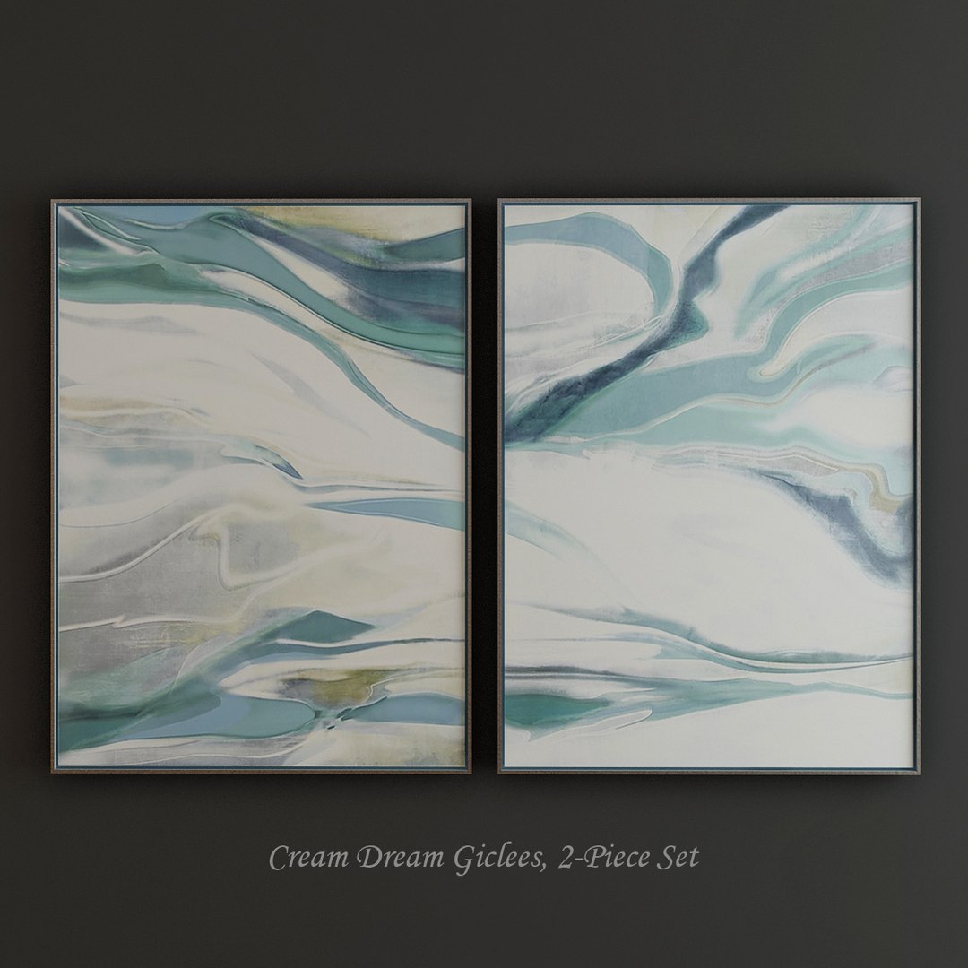 paintings john-richard art 3d fbx