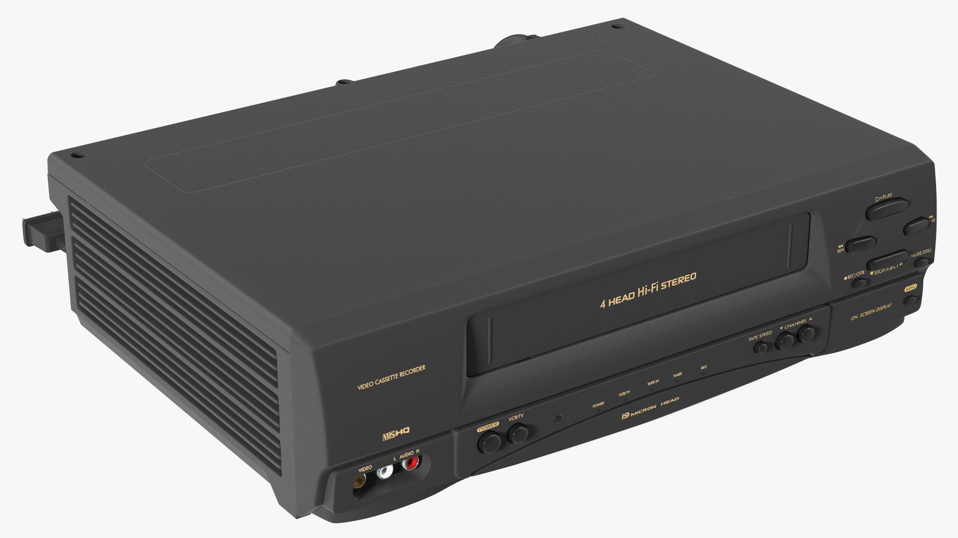 VHS Tape Player Recorder 3D model - TurboSquid 1881122